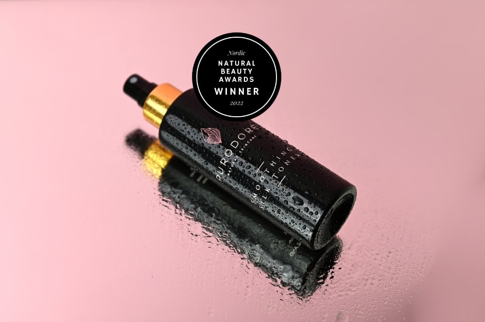 Purodoré’s Smoothing Silk Toner Winner in the Nordic Natural Beauty Aw